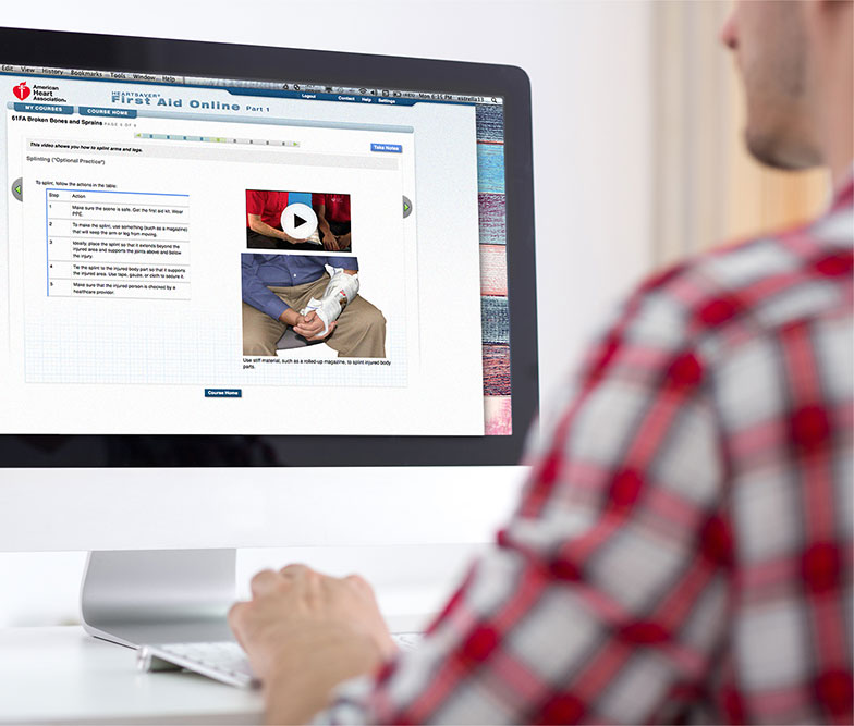 Heartsaver® First Aid CPR AED Course Options | American Heart Association