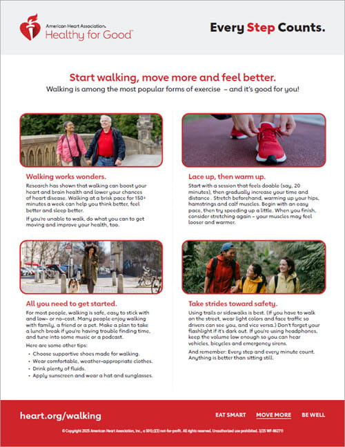 Every Step Counts | American Heart Association