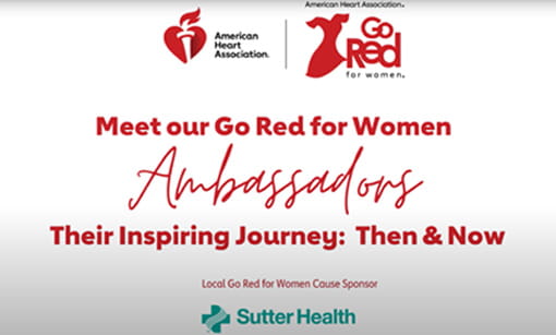 Sacramento and Modesto Go Red | American Heart Association