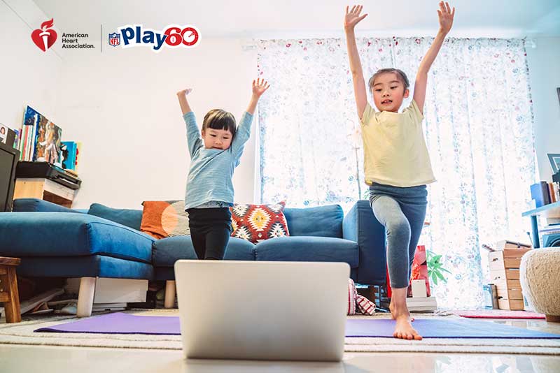 NFL PLAY 60 Exercise Library | American Heart Association