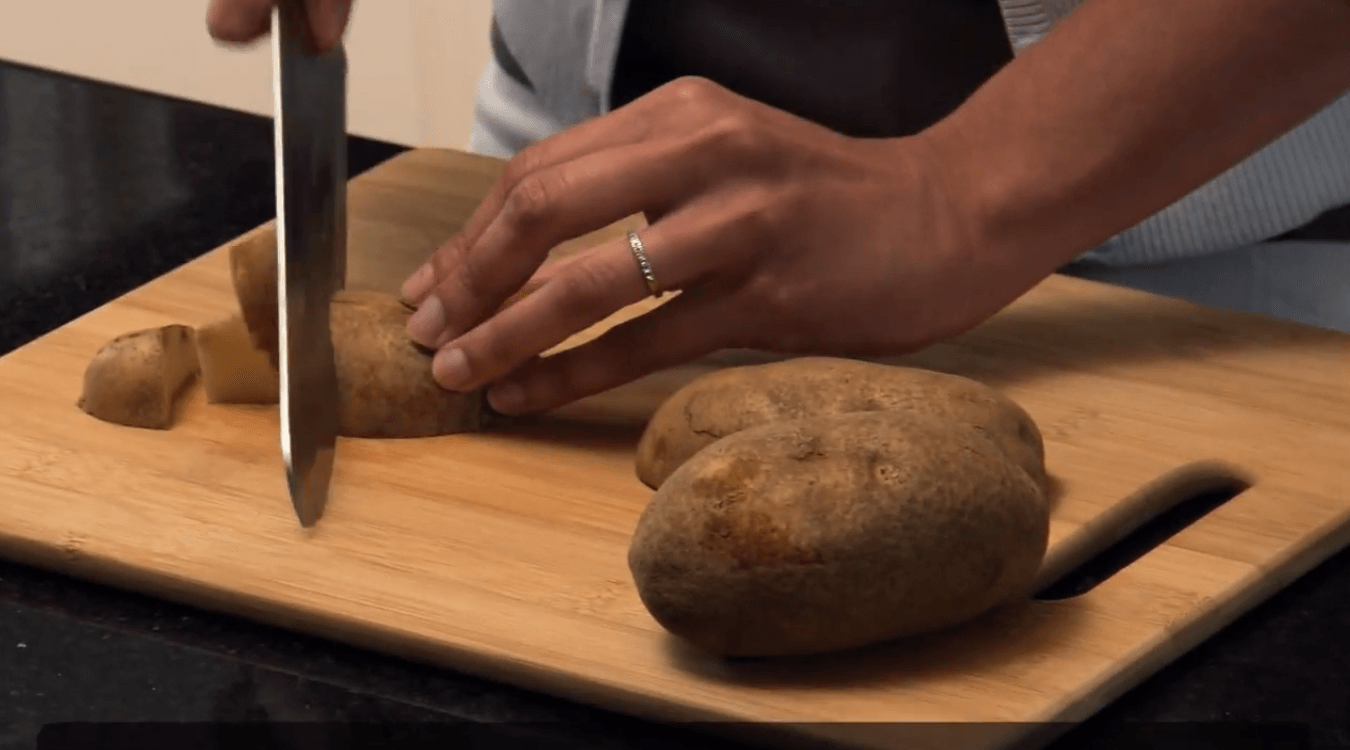 Dicing Potatoes This Diced Potato Hack Is Literally Life Changing.