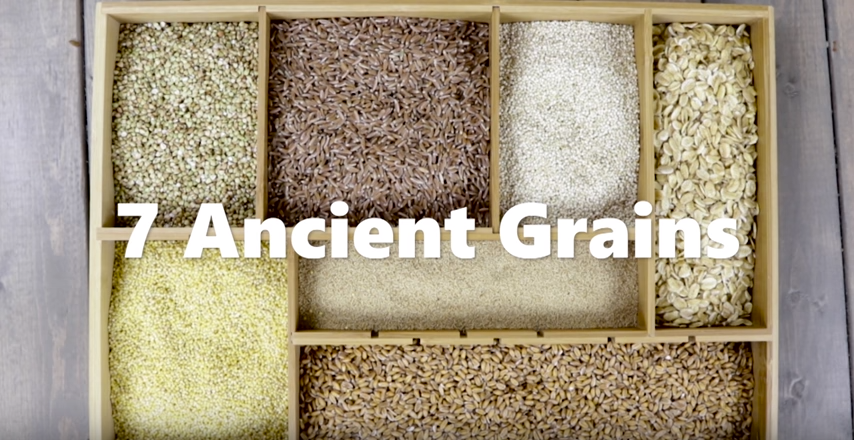 7 Ancient Grains - What They Are and What to do With Them Video ...