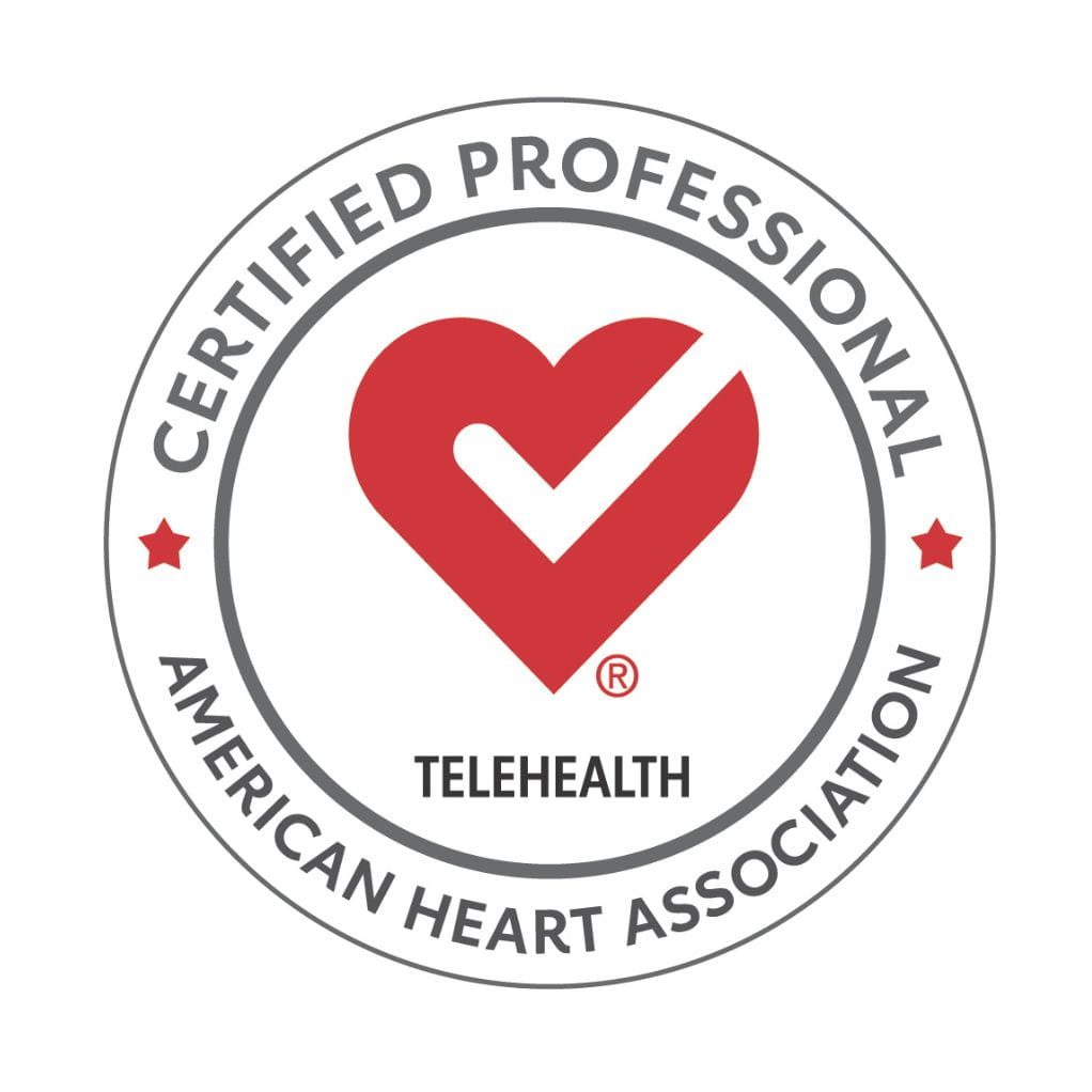 Certified Professional by the American Heart Association - Telehealth ...